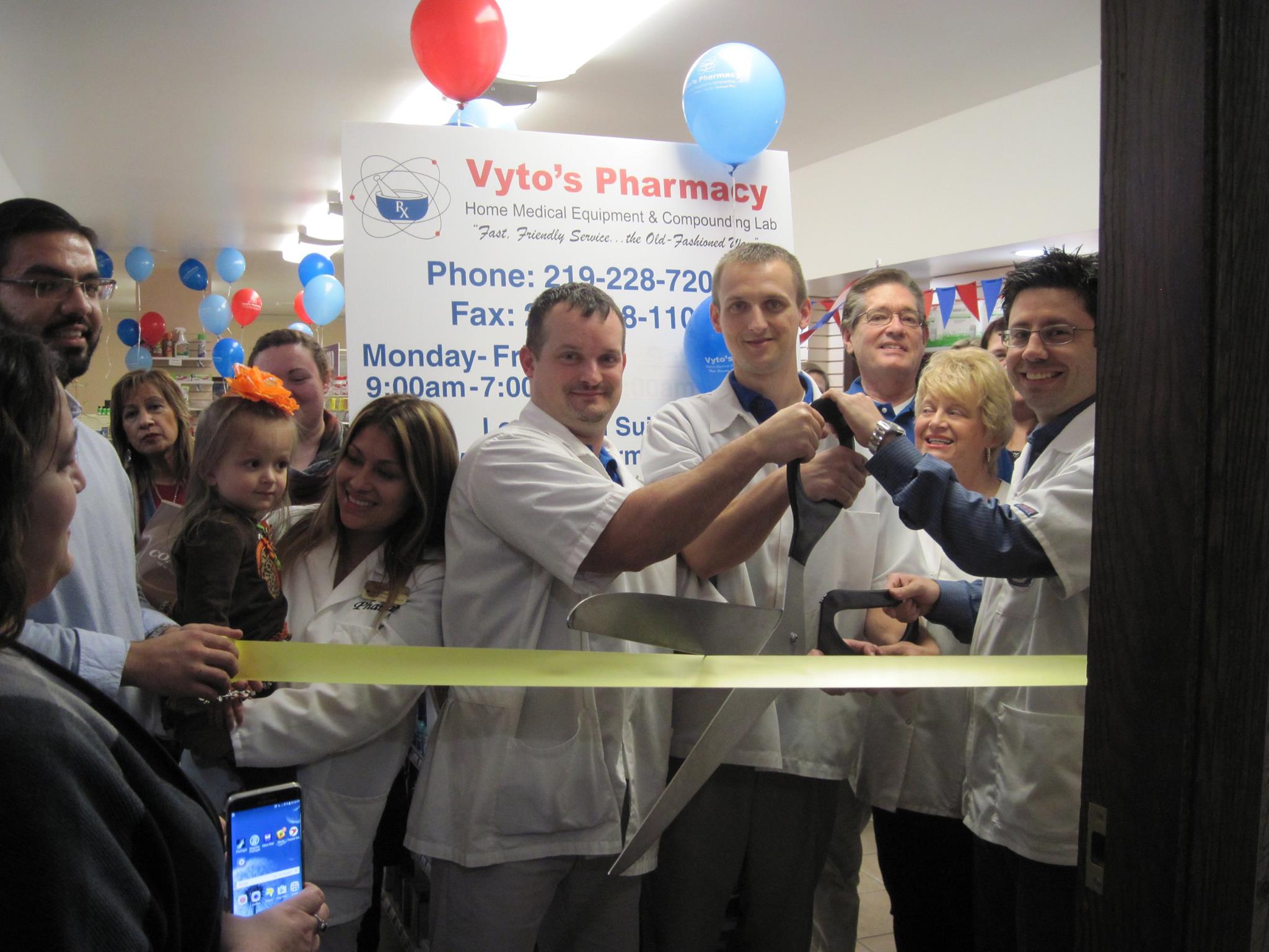Vyto’s Pharmacy Ribbon Cutting & Grand Opening | Highland Griffith ...